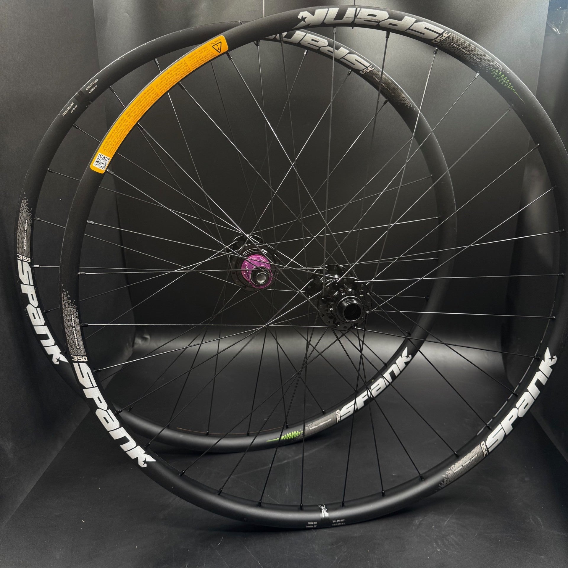Quality budget Park/DH wheels with Spank Rims and Super Bubba hubs